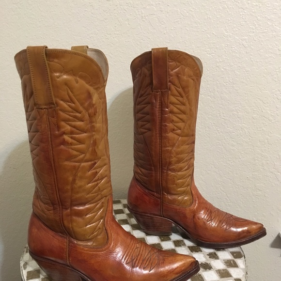 CUSTOM | Shoes | Custom Western Cowboy Boots 85 M | Poshmark